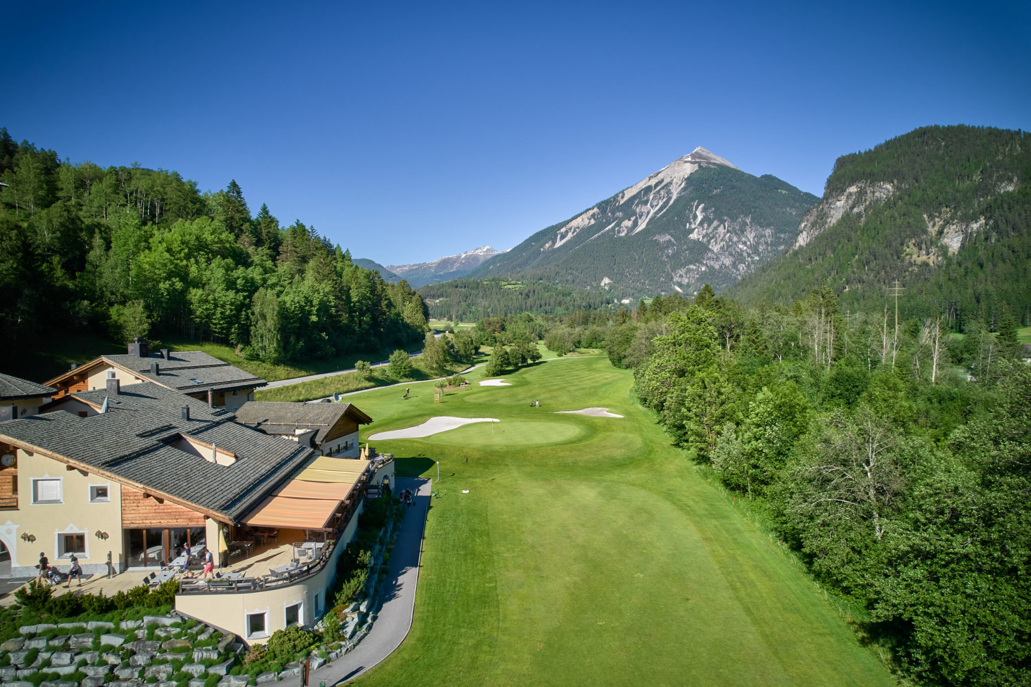 18 Loch Golfplatz | Golf Club Alvaneu Bad